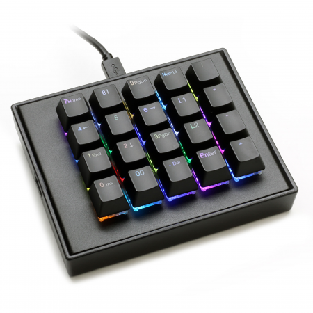 MAX FALCON-20 RGB Custom Programmable Mini Macropad Mechanical Keyboard ...